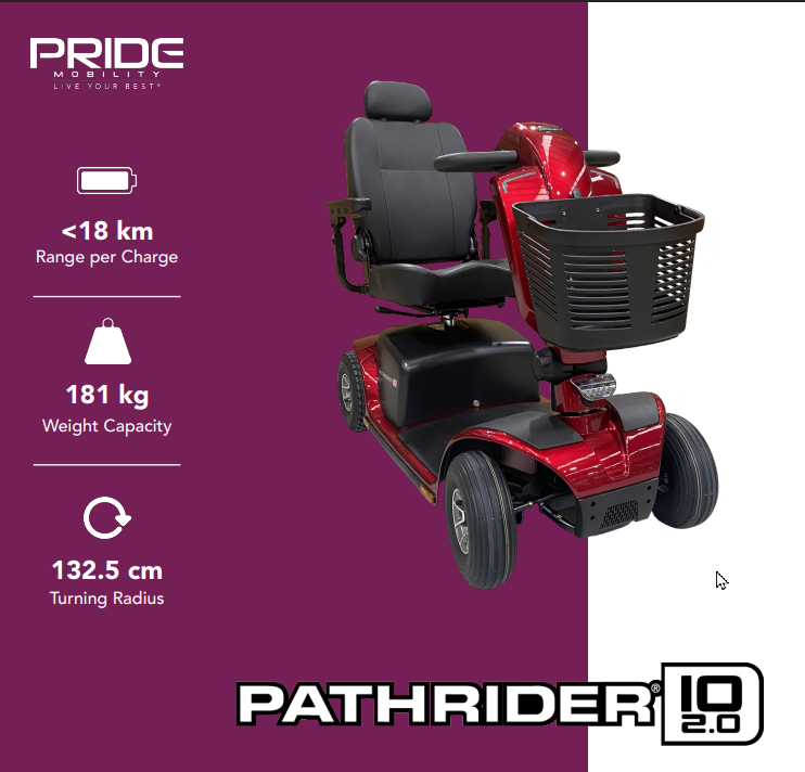 Mobility scooters: Pathrider 10 2.0